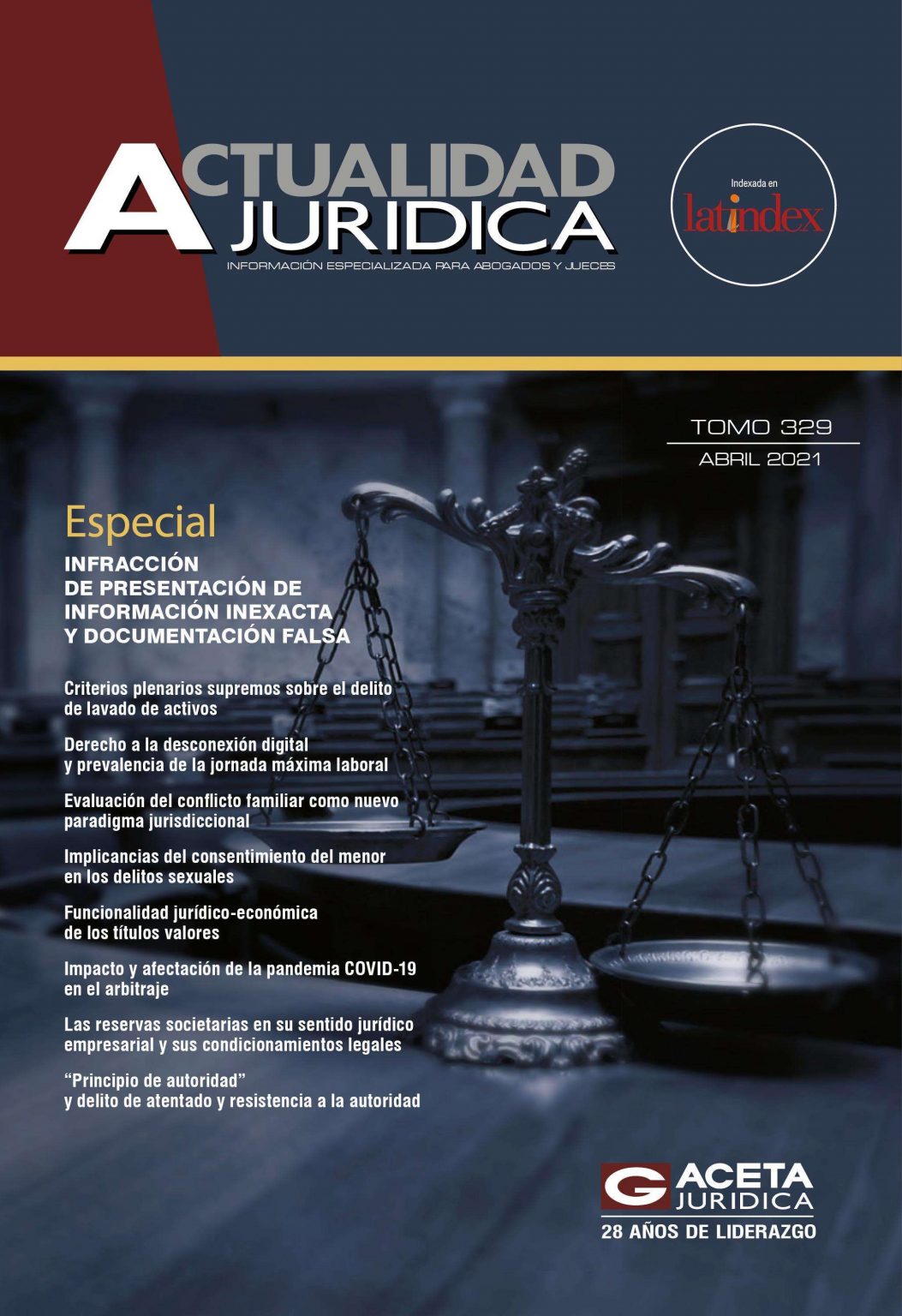 Revistas Gaceta Jurídica – DERECHO USMP