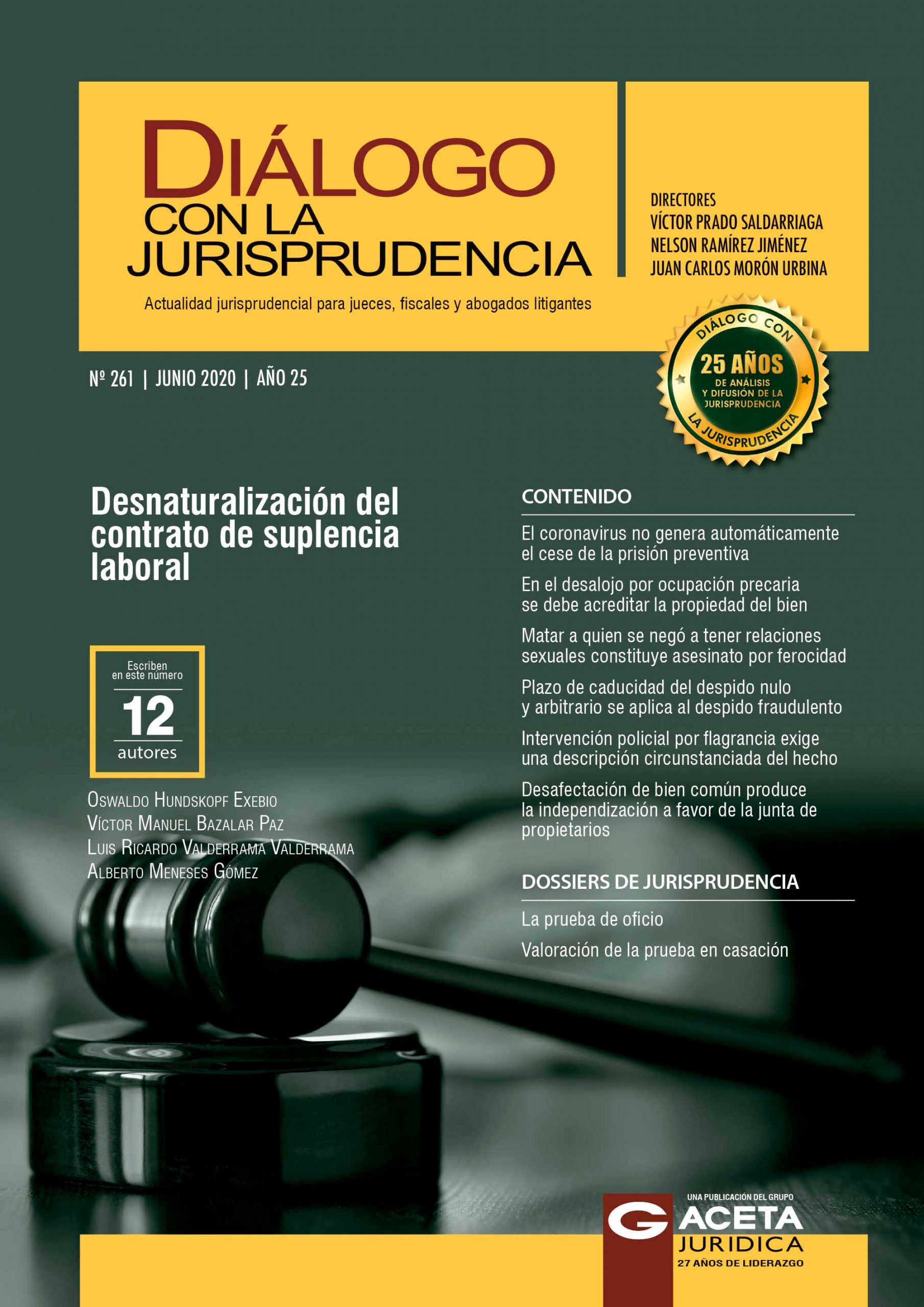 Revistas Diálogo con la Jurisprudencia – DERECHO USMP