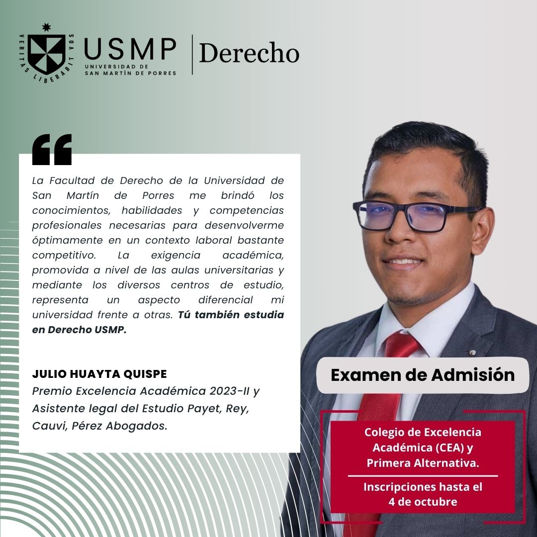 Testimonios – DERECHO USMP